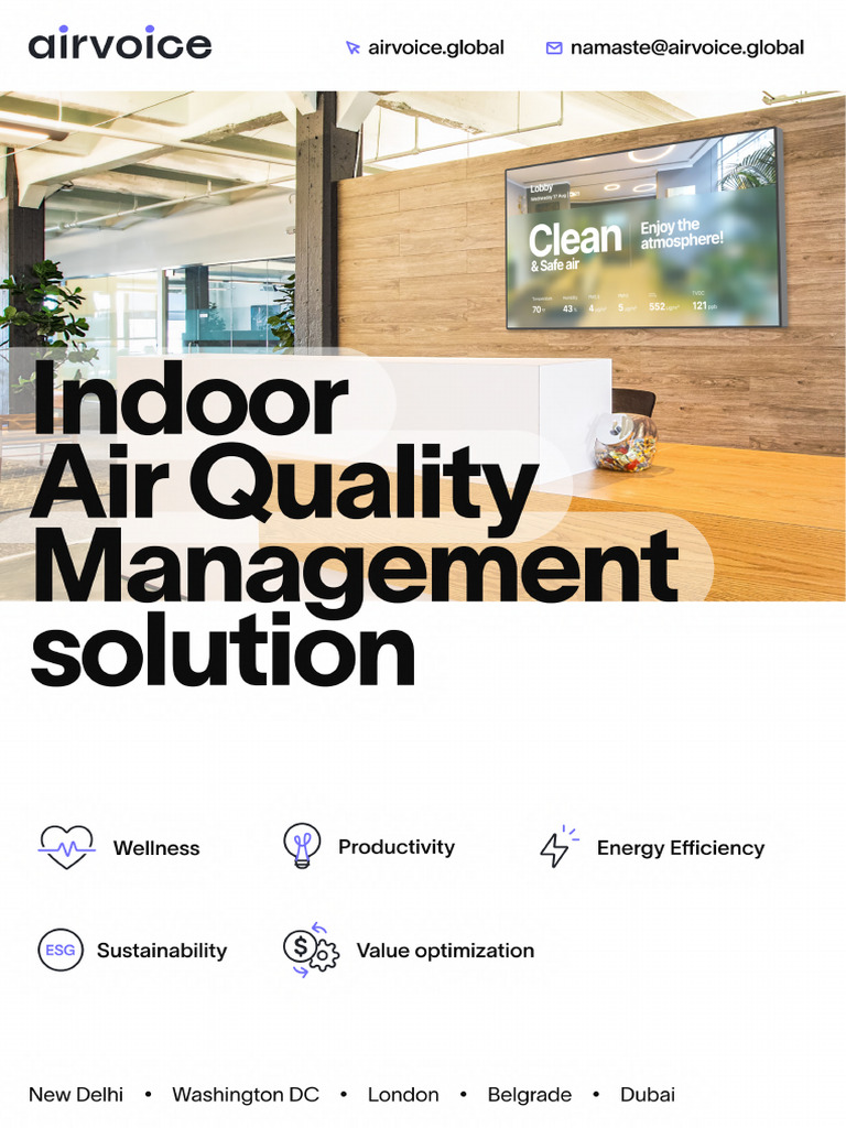 Airvoice - Dnair One-Pager | PDF | Air Pollution | Pollution