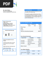 Thailand Electric Bill Invoice Template | PDF | Fee | Value Added Tax