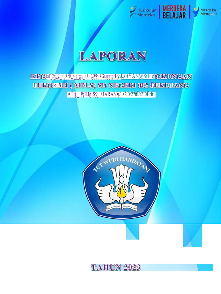 Contoh Format Laporan MPLS (2)-Converted (3) | PDF