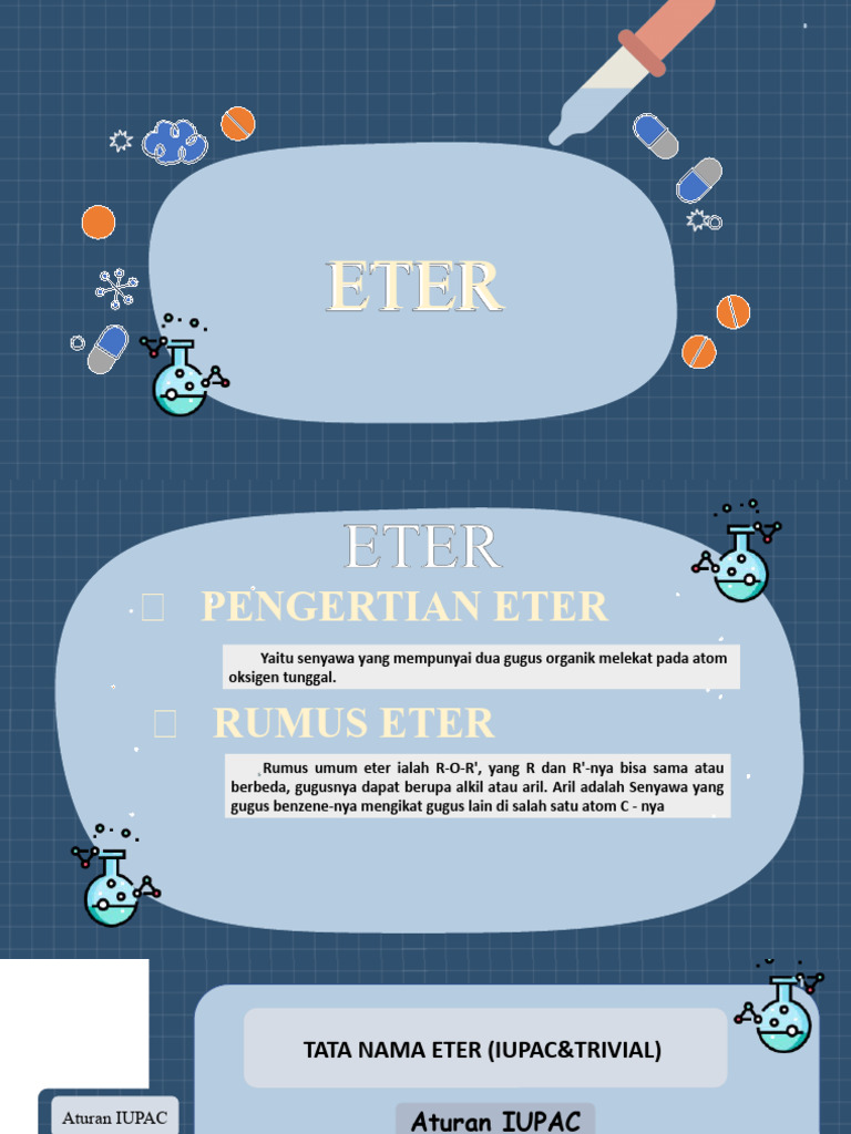 Kelompok 2 Alkoksi Alkana (Eter) | PDF