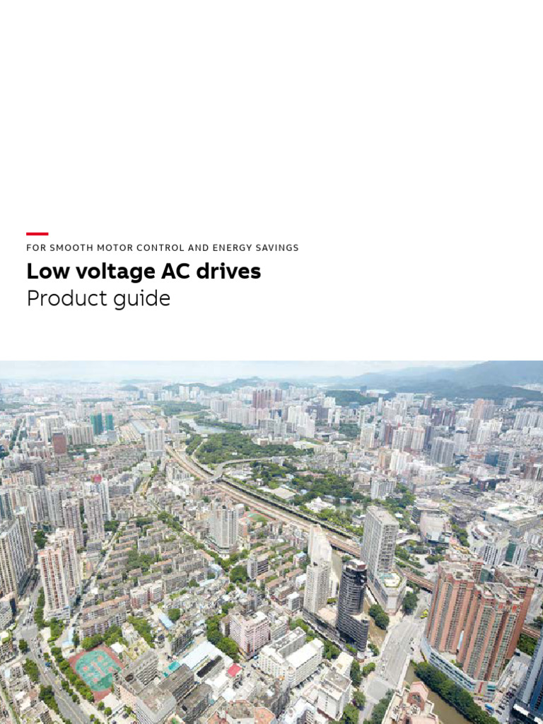 Low Voltage AC Drives Product Guide | PDF | Electric Motor ...