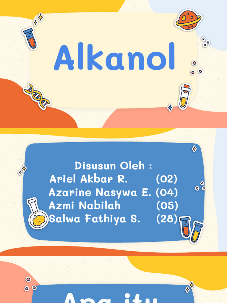 Xiia1 Alkanol | PDF | Sains & Matematika