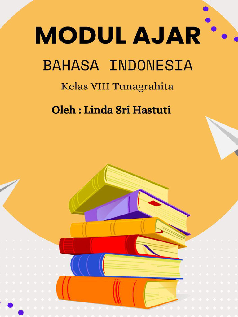 Modul Ajar Bi - Linda Sri Hastuti | PDF | Seni & Disiplin Bahasa