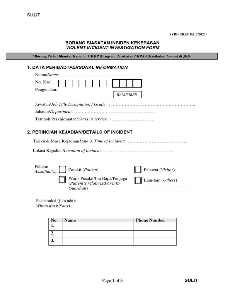 VRF-UKKP Bil.2. 2023 (1) FINAL | PDF | Justice | Crime & Violence