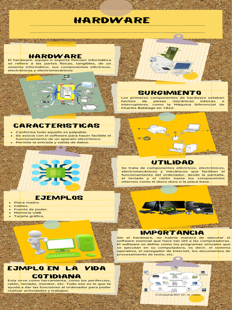 Hardware y Software: Definición y Ejemplos | PDF | Hardware de la ...