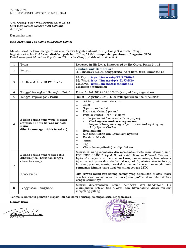 MTC Consent Form | PDF