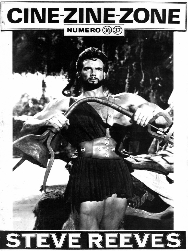 Cine Zine Zone 036-037 Steve Reeves | PDF