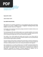 Capgemini Offer Letter | PDF | Business