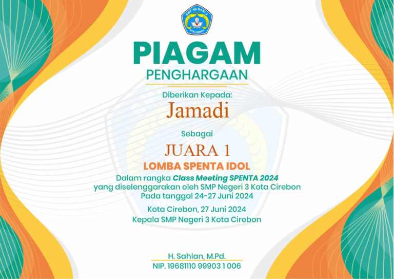 Piagam Spenta Idol | PDF