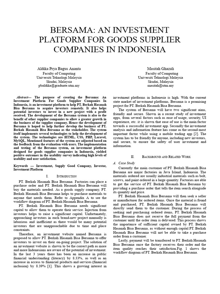 ShortPaper - Aldika Ananta A19EC0218 | PDF | Model–View–Controller | Usability