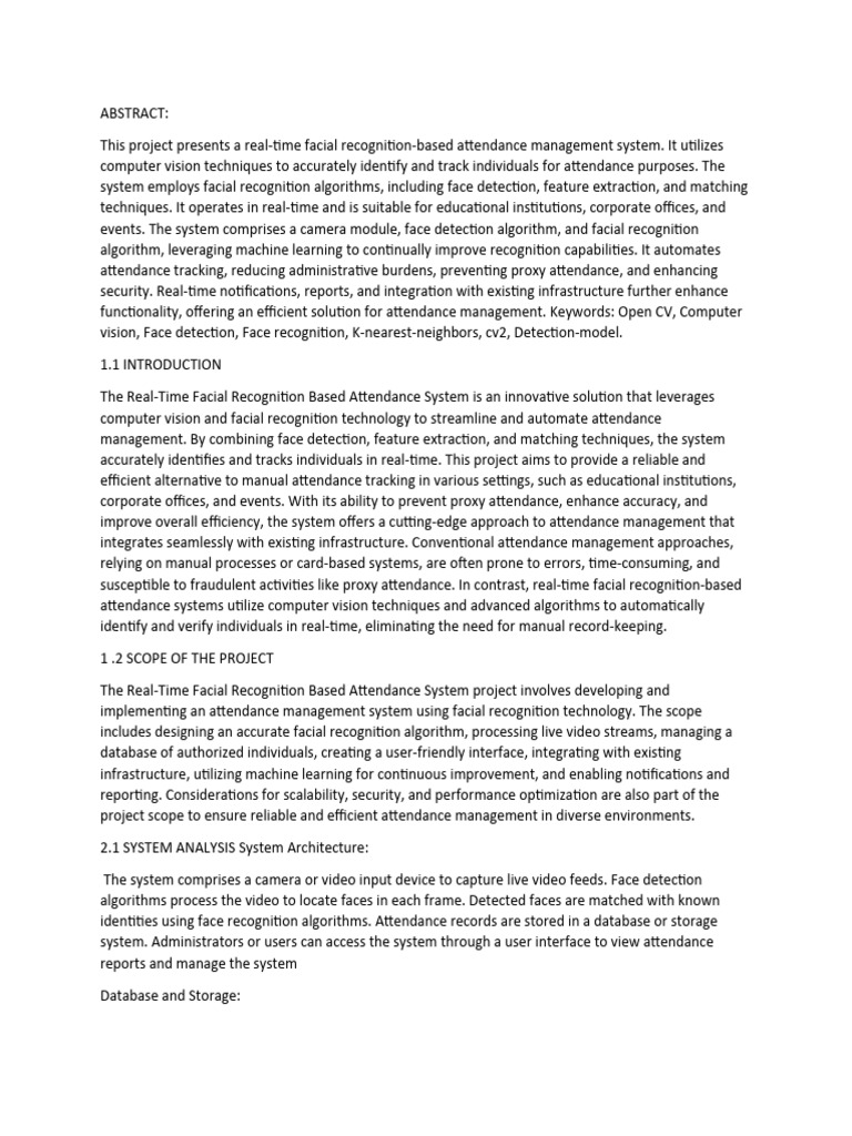 ABSTRACT | PDF | Feasibility Study | Databases