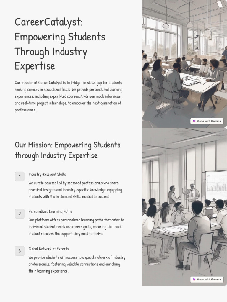 Empowering Students with Expert Skills | PDF | Expert | Mentorship