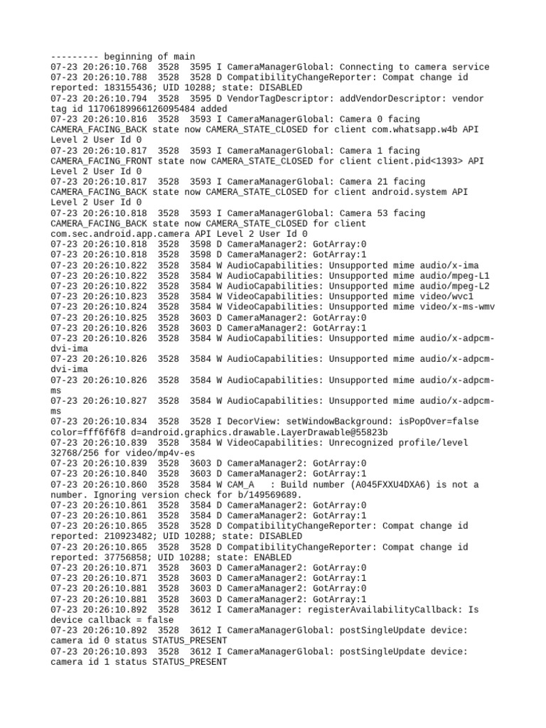 Log Cat 1721741170678 | PDF | Software | Computing