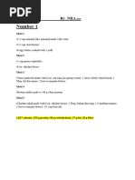 Redline Challenge Meal Plan Guide | PDF