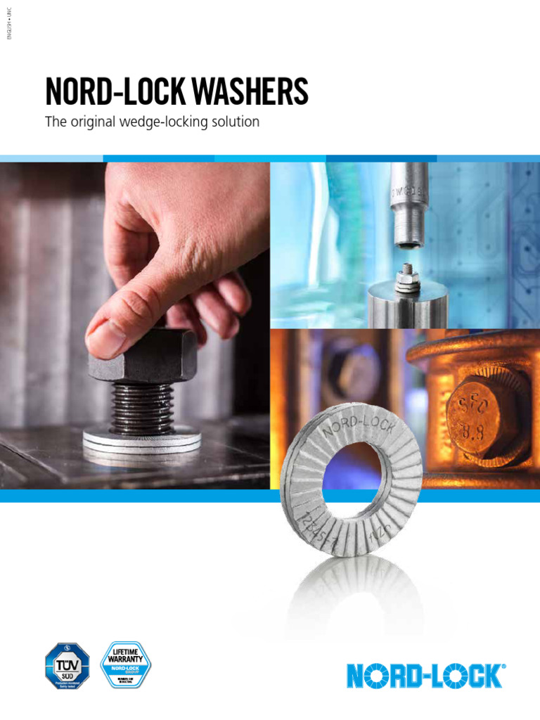 Nord-Lock Product Brochure Washers Us | PDF | Stainless Steel | Screw