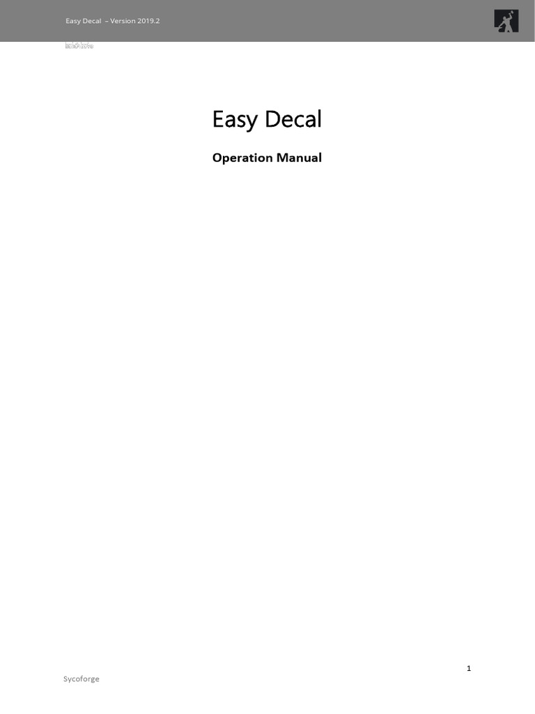 easy_decal_doc | Download Free PDF | Shader | Texture Mapping