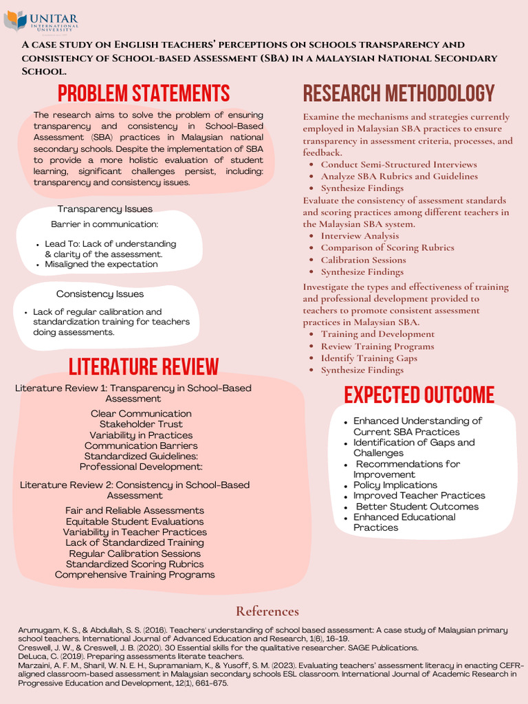 Problem Statements: Research Methodology | PDF | Rubric (Academic ...