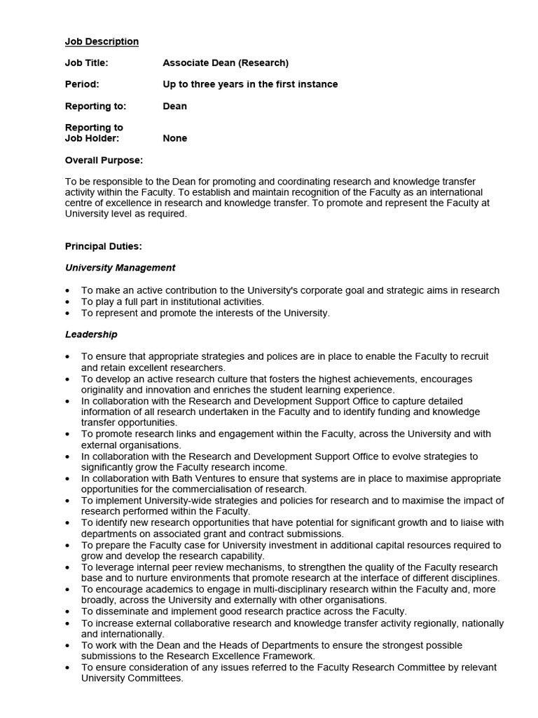 Ad Research Pdf Governance Dean Education