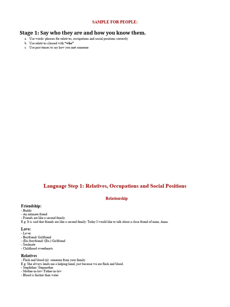 Ielts C1 - Speaking Part 2 - Formulas For People Part 1 | PDF