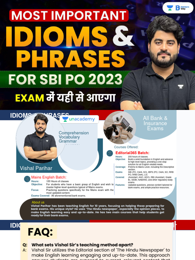 Idioms Phrases 300 | PDF | Language Arts & Discipline | Foreign ...