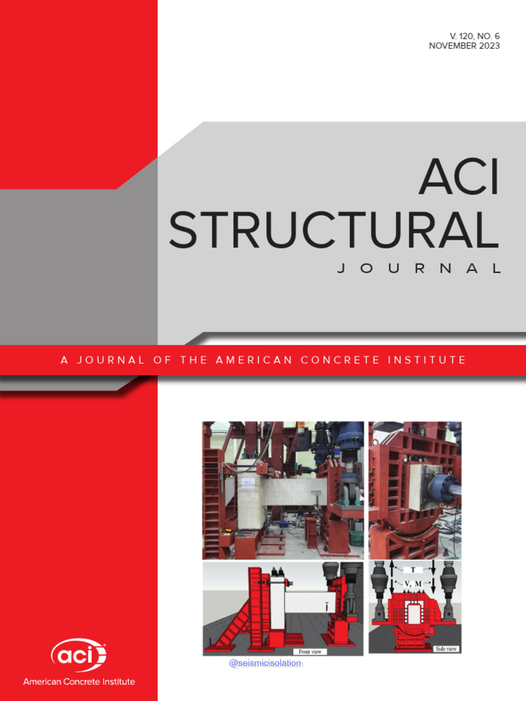 ACI Structural Journal November-2023-V.120 No.6 | PDF | Mathematical ...