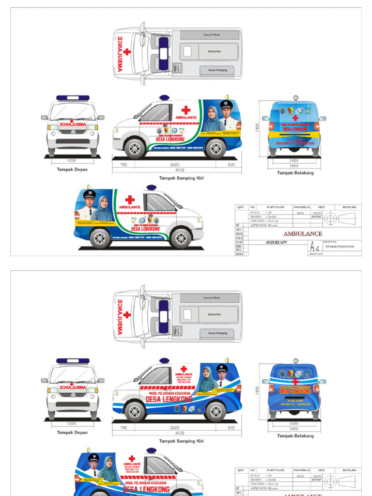 DEsain Ambulan | PDF