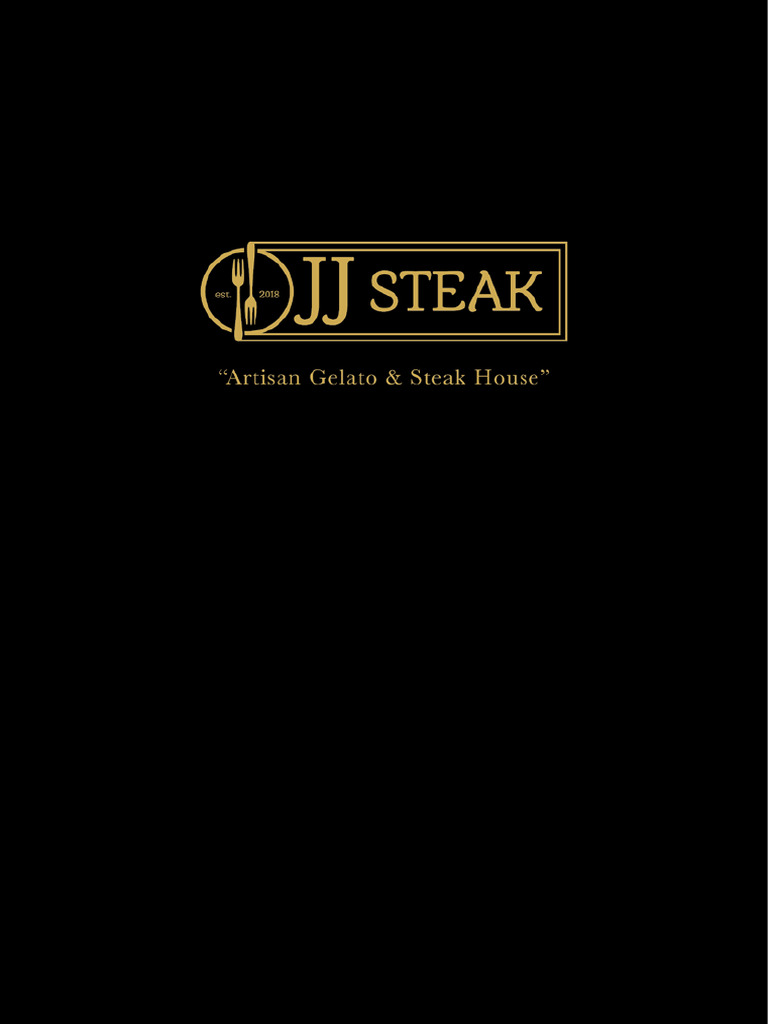JJ Steak's Menu | PDF