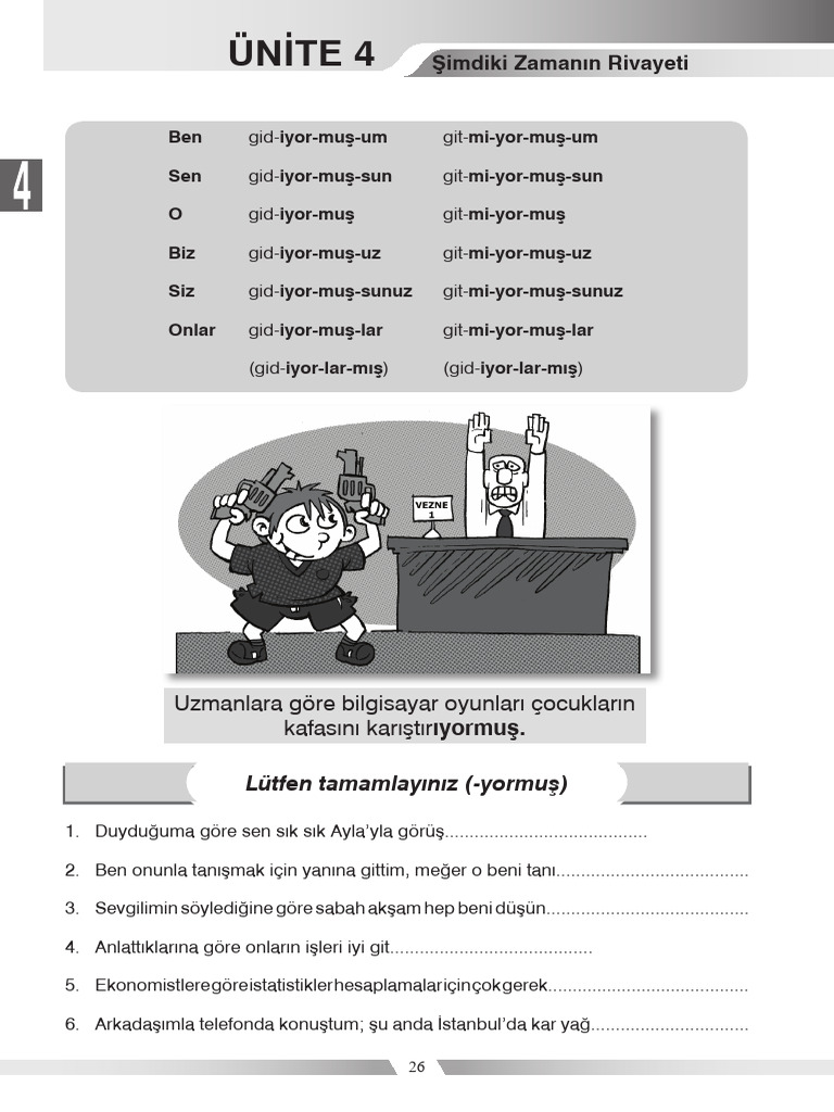 Yabanci Dilim Turkce 6 PDF Free | PDF