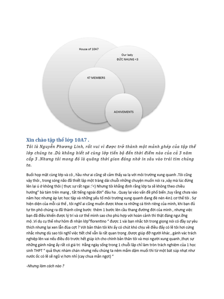 Xin chào tập thể lớp 10A7 .: House of 10A7 Our lady Đức Nhung