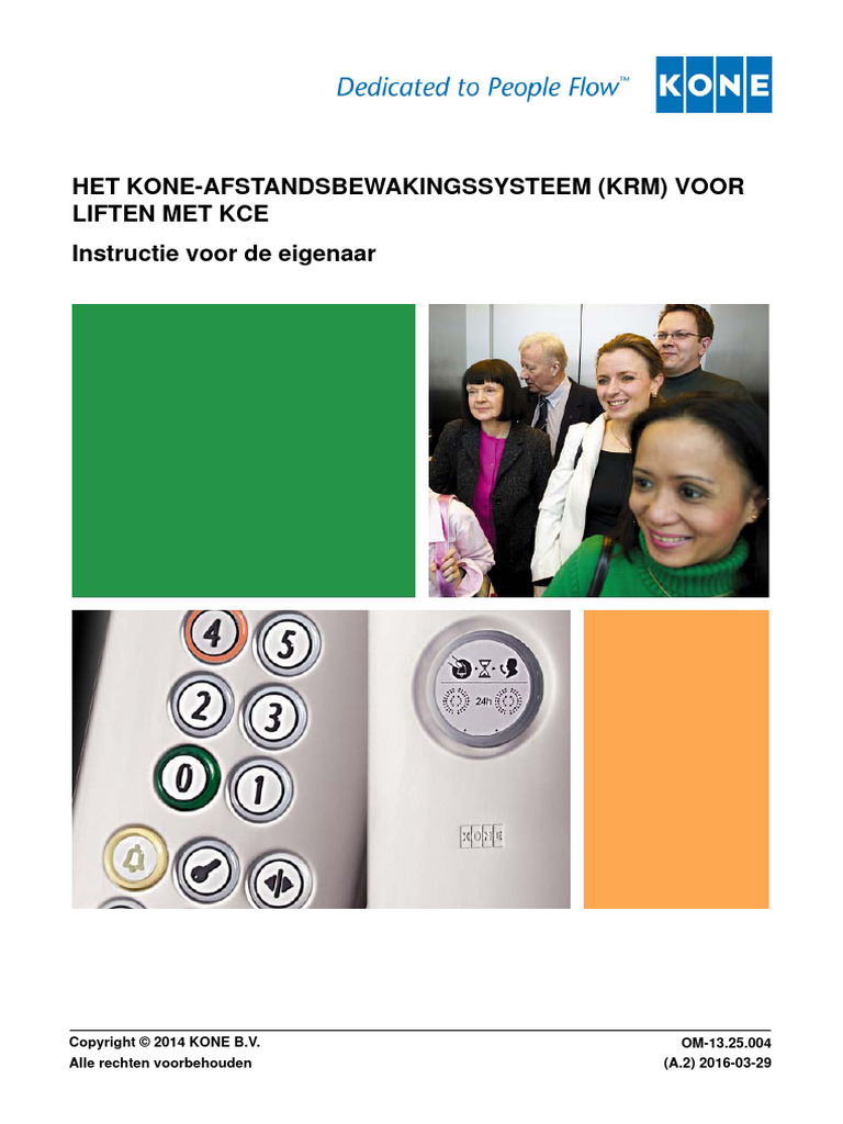 KONE KCE OM-13.25.004_nl_A.2_main | PDF