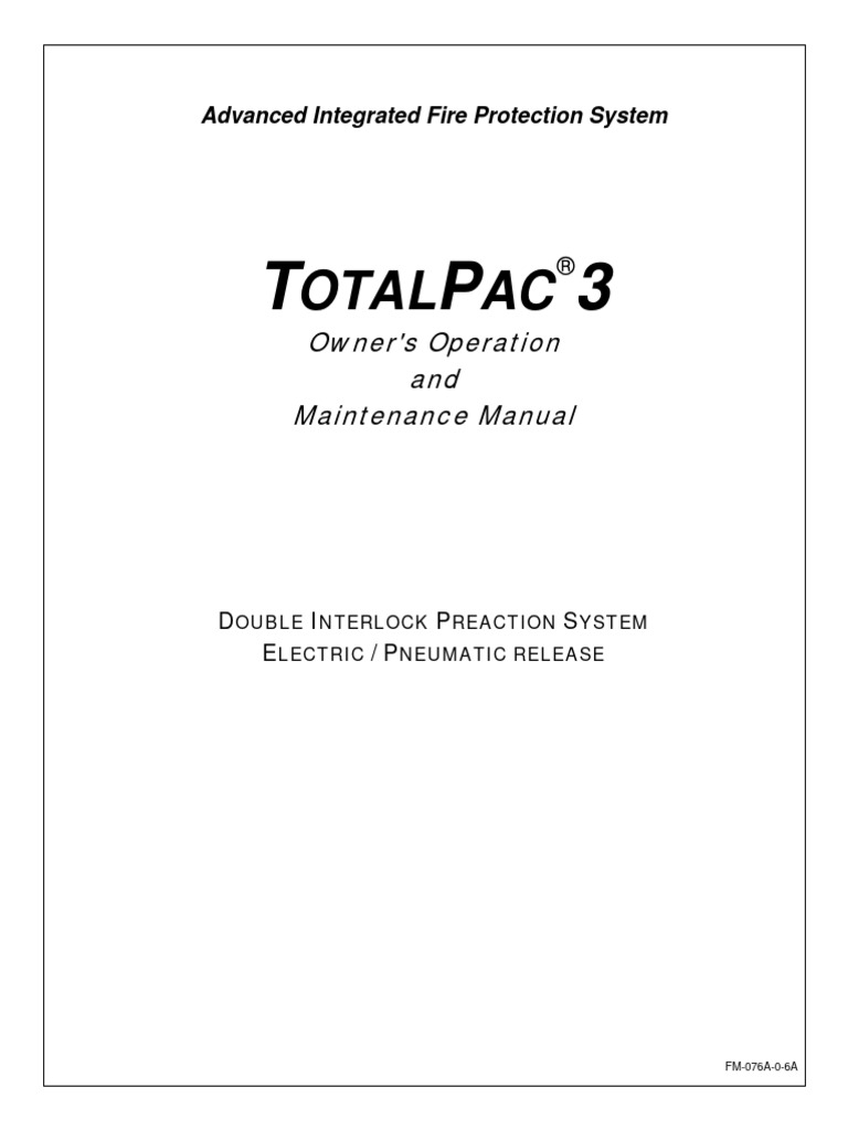 T3 Double Interlock Electric-Pneumatic | PDF | Fire Sprinkler System ...