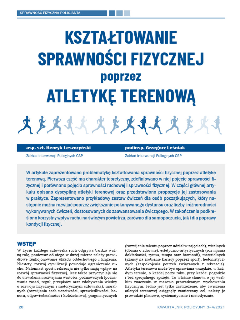 Atletyka Terenowa | PDF