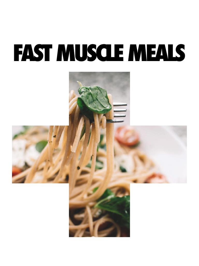 1550086404190fast Muscle Meals | PDF | Tofu | Soybean