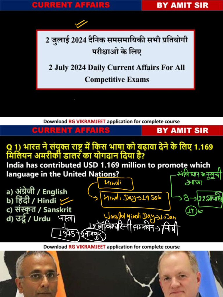2 July Current Affairs | PDF