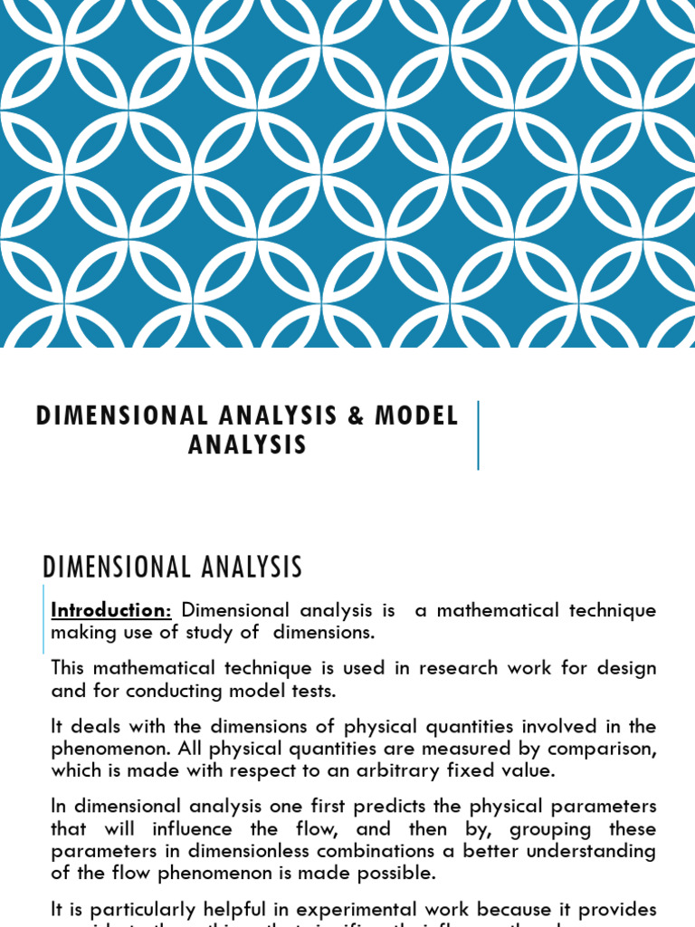 Dimensional Analysis | PDF | Quantity | Physical Phenomena