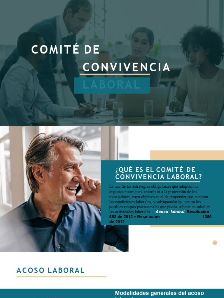 Comité de Convivencia Laboral | PDF | Derecho laboral