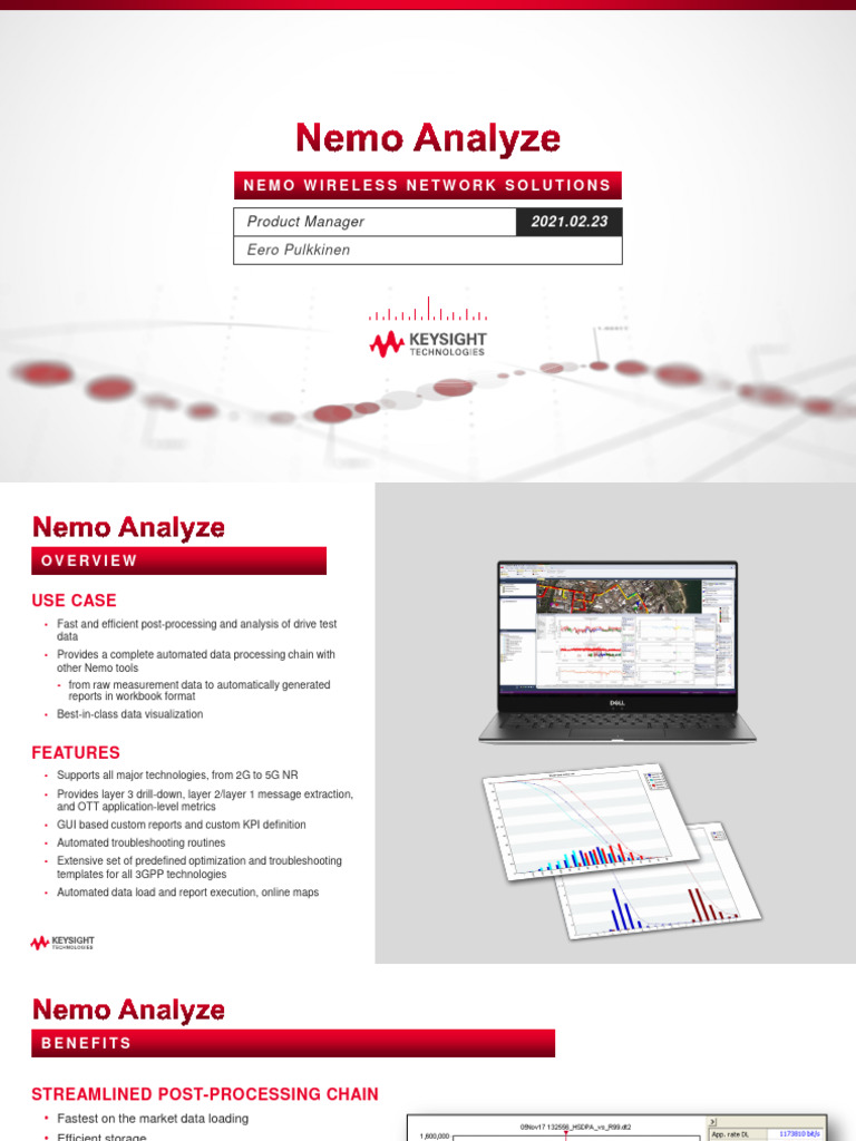 Keysight Nemo Analyze - Dashboard - PI | PDF | Databases | World Wide Web