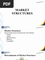 Market Structures - Notes For Economics Students | PDF