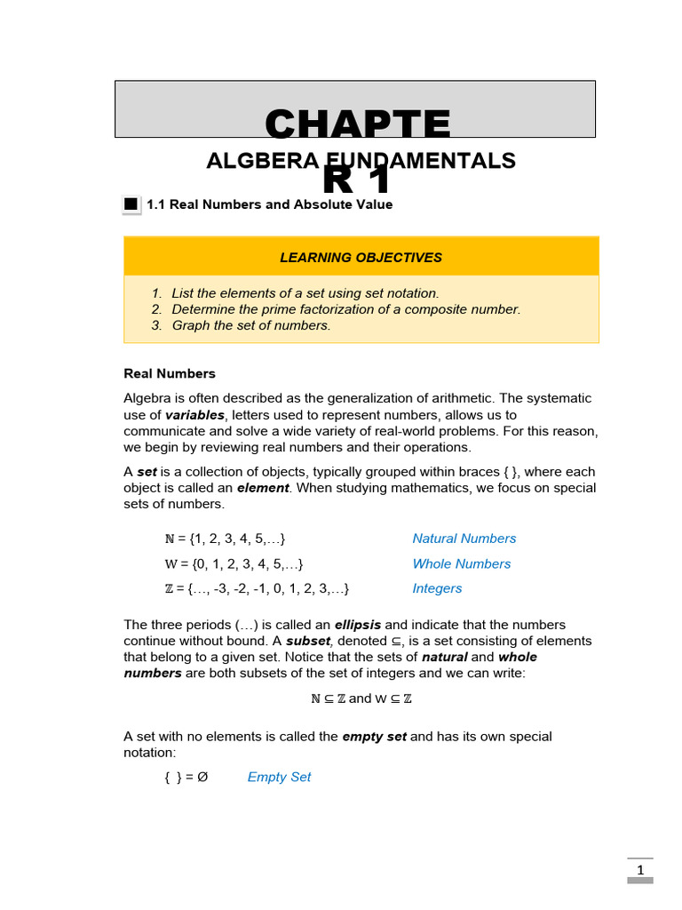 College and Advanced Algebra | PDF | Division (Mathematics) | Numbers
