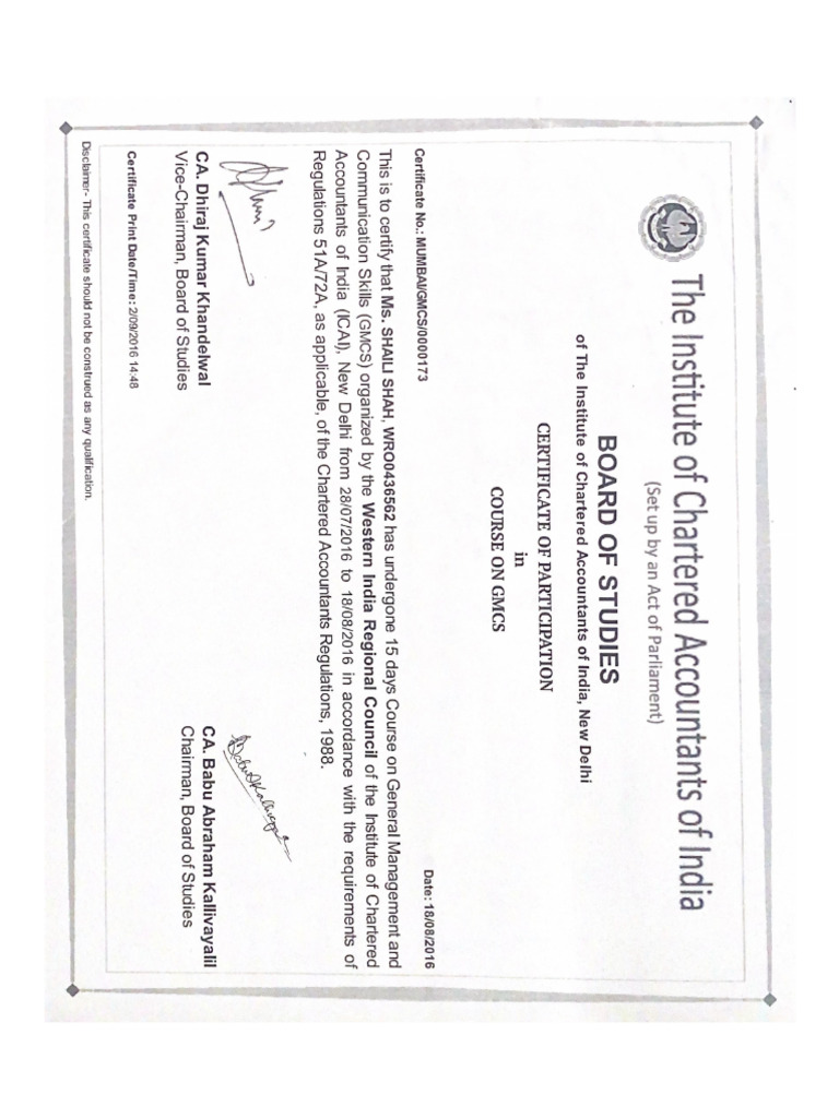 GMCS | PDF