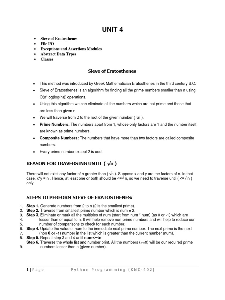 Unit 4 | PDF | Class (Computer Programming) | Object Oriented Programming
