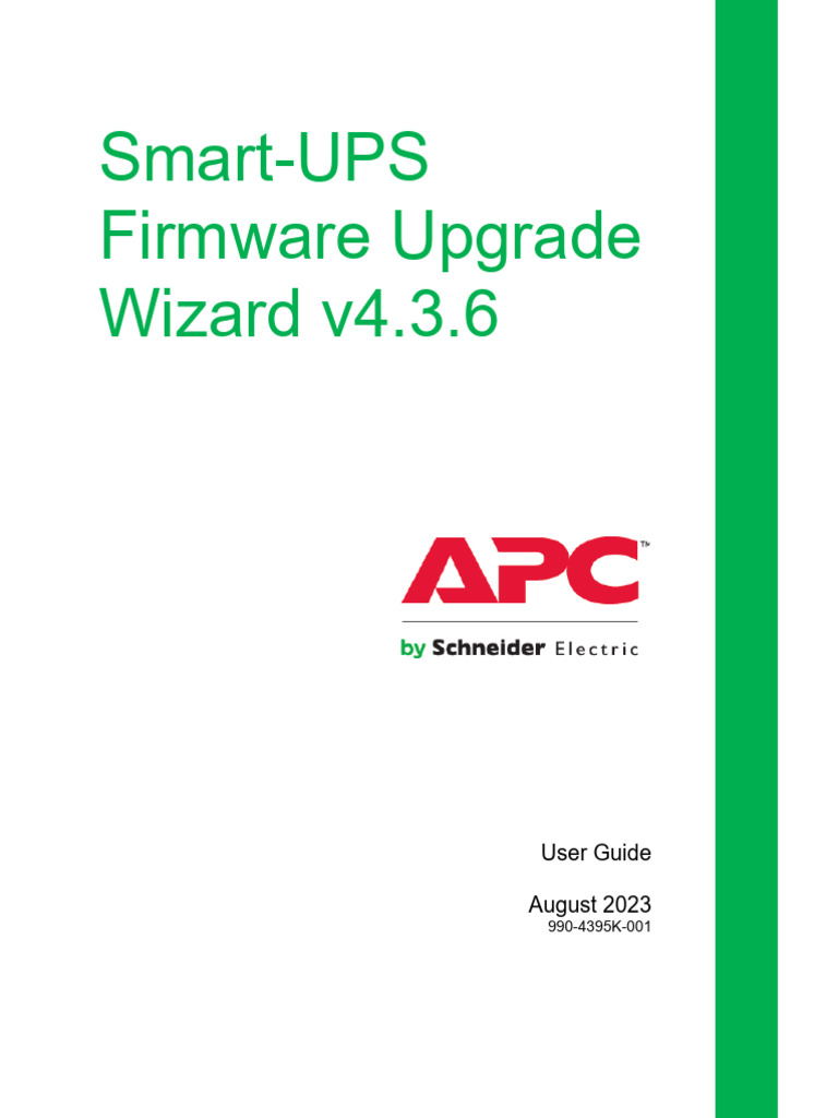 Firmware Upgrade Wizard User Guide 990-4395K-EN | PDF | Computing | Software