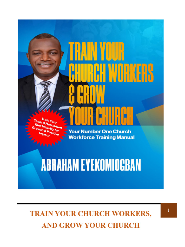 Train Your Church Workers And Grow Your Church Book New 1 Pdf