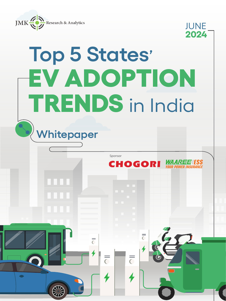 Top 5 States EV Adoption in India | PDF | Electric Vehicle | Electric Car