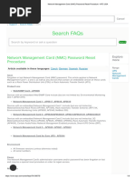 APC Network Management Card (NMC) Password Reset Procedure) | PDF ...
