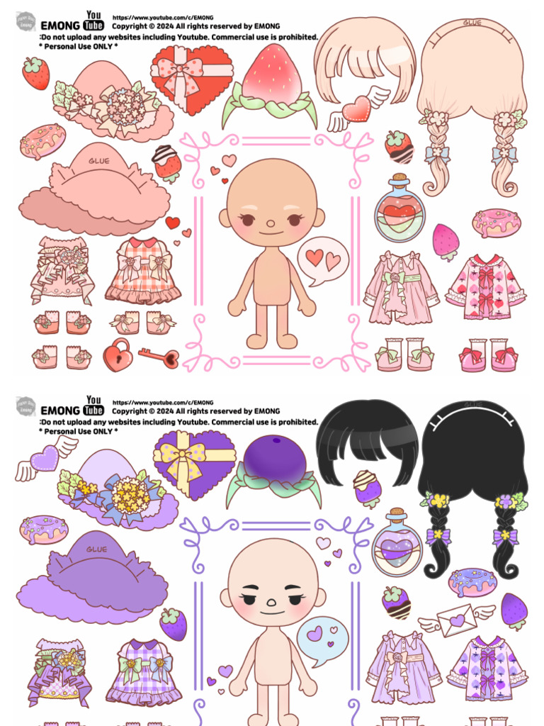 EMONG's Papaer Doll - Strawberry | PDF
