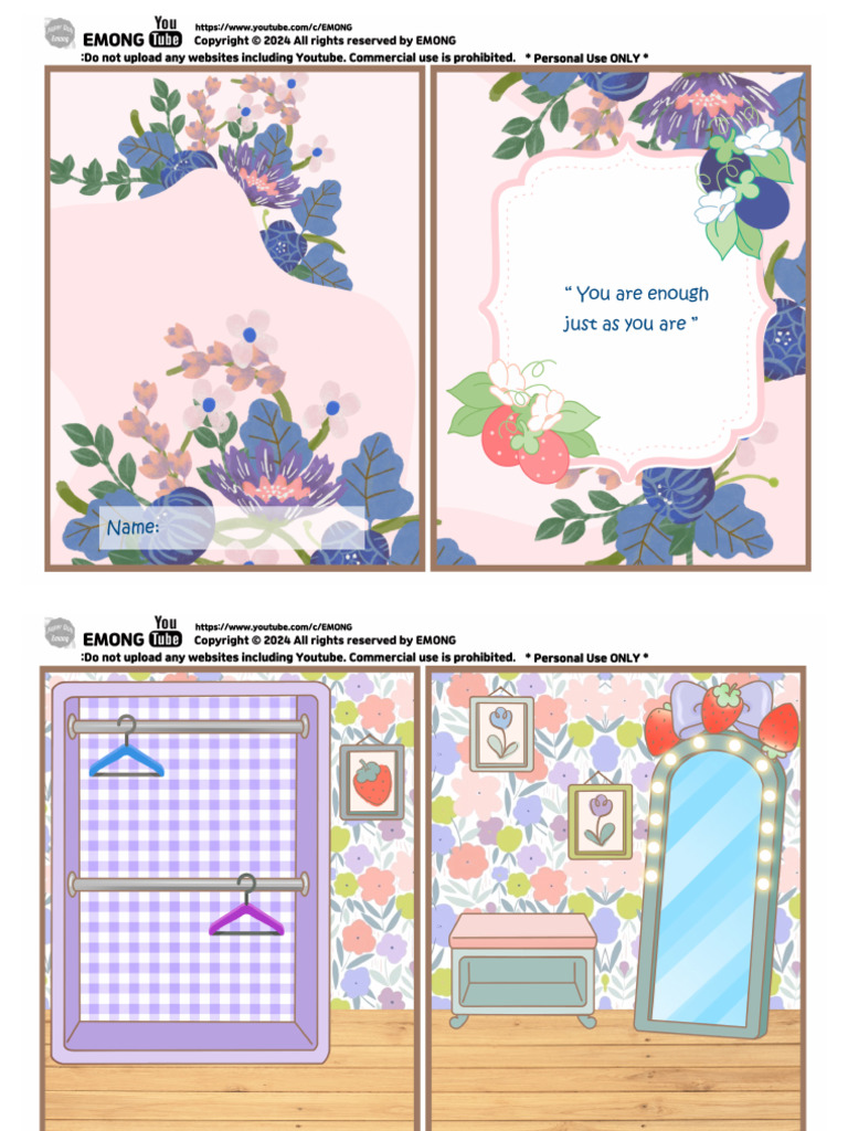 EMONG's Paper Dollhouse - Strawberry | PDF