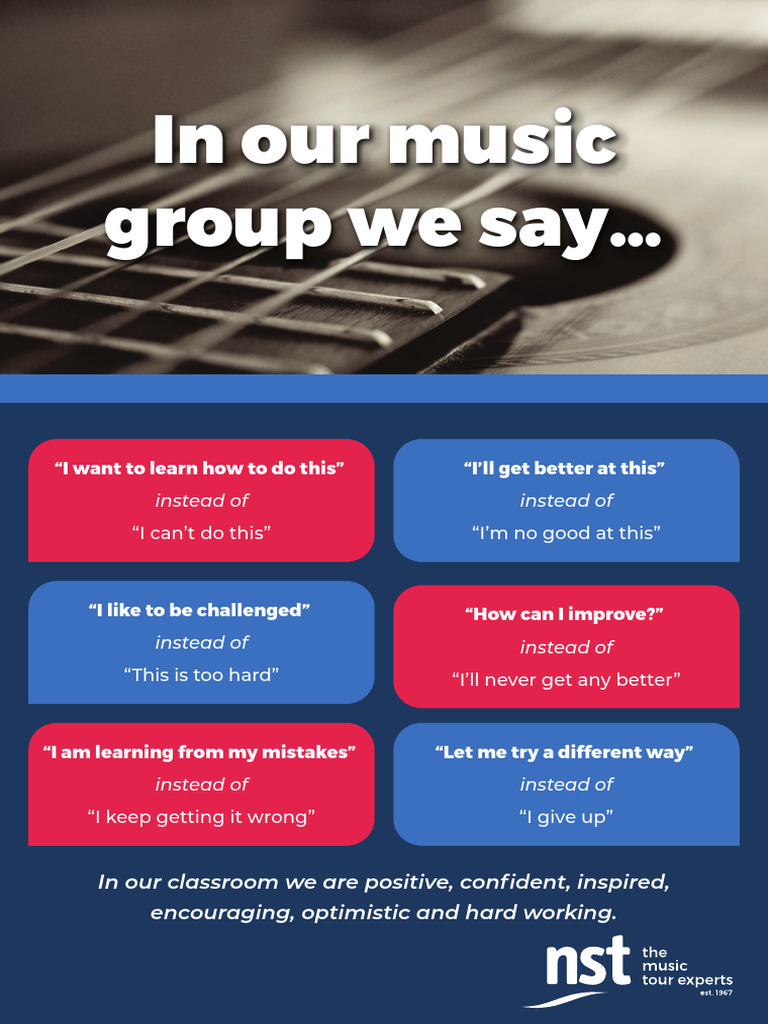 Positive Music Classroom Resource | PDF | Self-Improvement