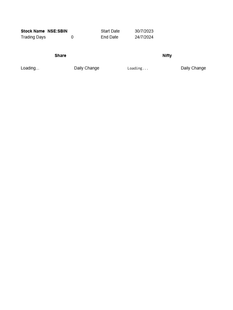 Beta Calculation V2 | PDF