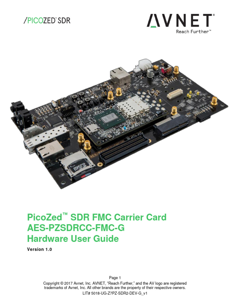 UG Z7PZ SDR2 DEV G - v1 | PDF | Usb | Digital Technology